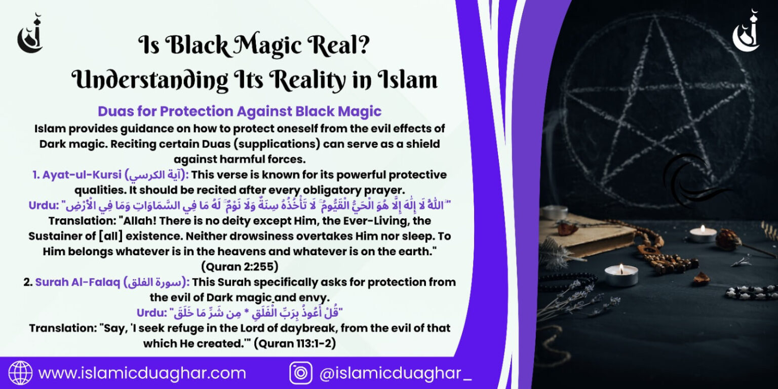 Is Black Magic Real? Understanding Its Reality in Islam - Islamic Dua Ghar